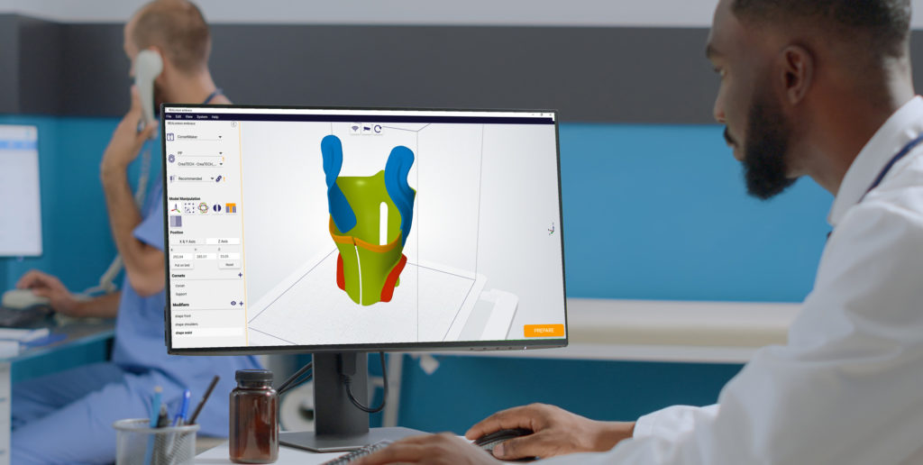 3D print spinal brace - Create it REAL