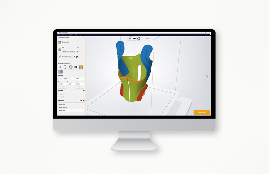 3D print corset solution - Create it REAL